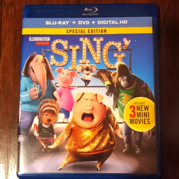 Illumination | Media | Sing Special Edition On Bluray Dvd | Poshmark